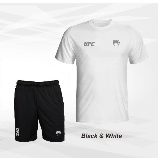 Jual Setelan Olahraga Pria UFC MMA Baju Gym Boxing 1 Set | Shopee Indonesia