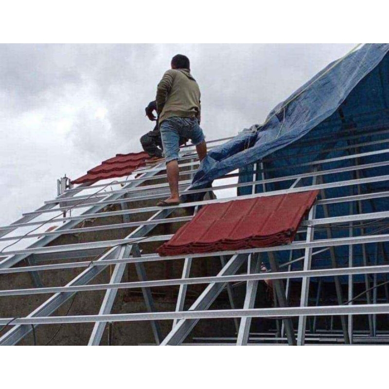 Jual renopasi bongkar pasang atap rumah lama ganti atap baja ringan ...