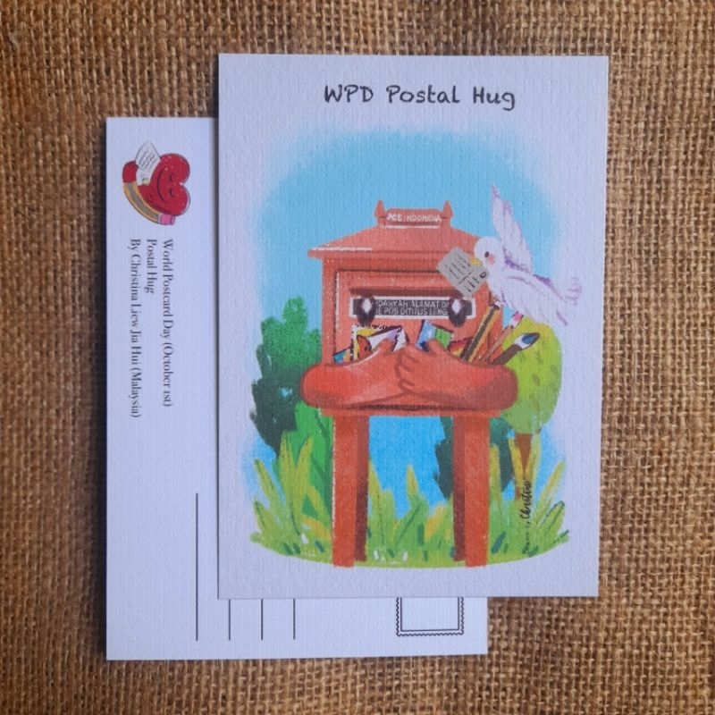 Jual Kartu Pos / Postcard / Postcrossing Indonesia - WPD (World ...