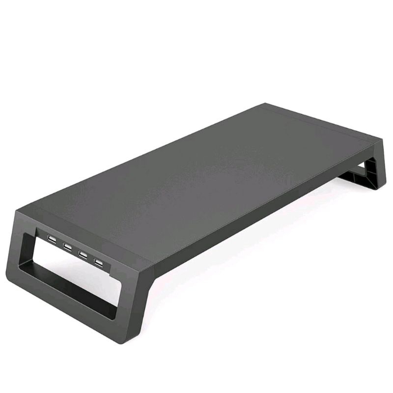 Jual Computer Notebook Monitor Stand Riser RGB Light Mount Tabletop ...