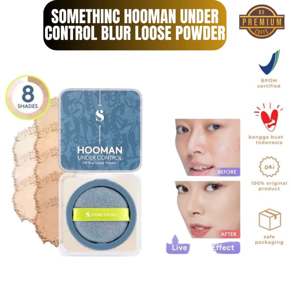 Jual JBH - Somethinc hooman under control hd blur loose powder | Shopee ...