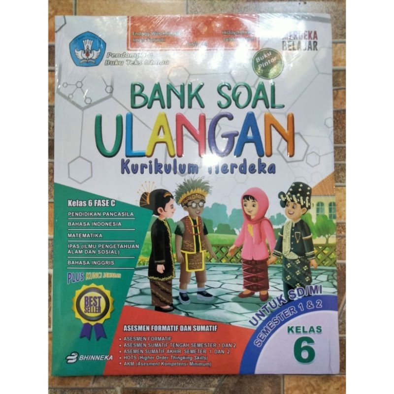 Jual Bank Soal Ulangan Kurikulum Merdeka Untuk Sd Kelas 1 , 2 , 3 , 4 , 5 , 6 Semester 1 & 2 ...