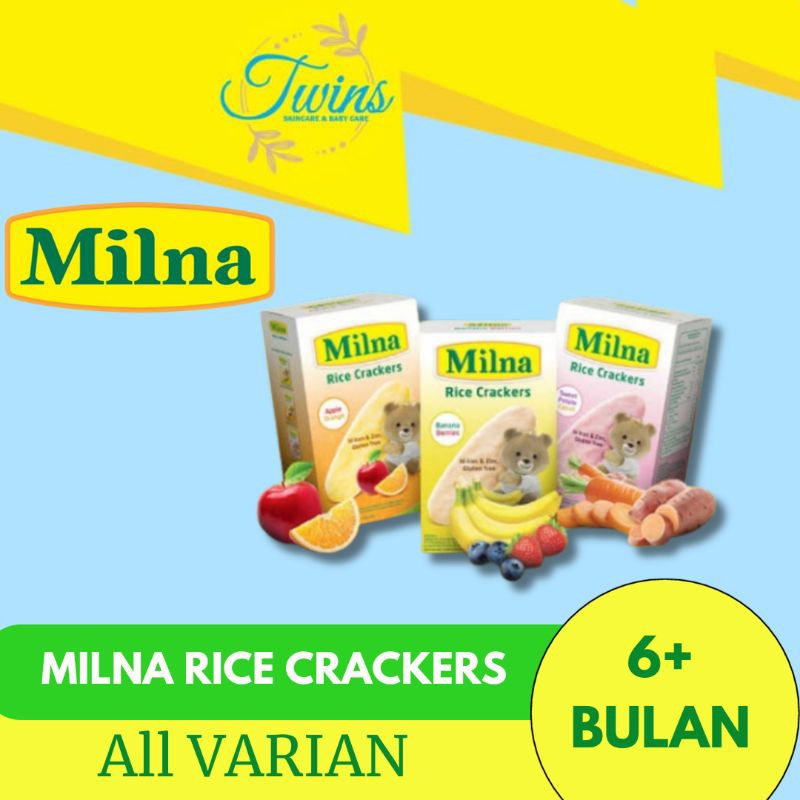 Jual MILNA RICE CRACKERS (20g) | Shopee Indonesia