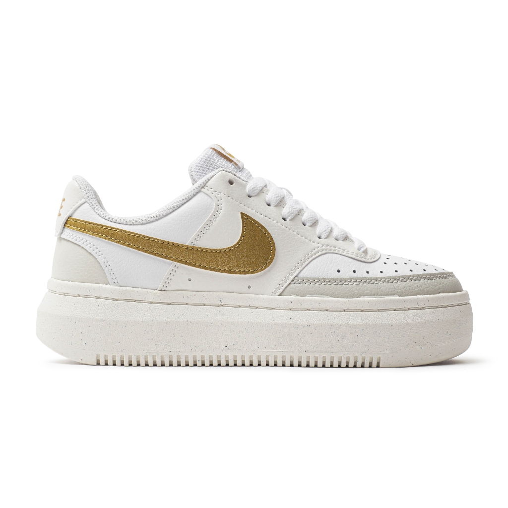 Jual Nike Court Vision Alta Women's White/Metallic Gold/Light Bone ...