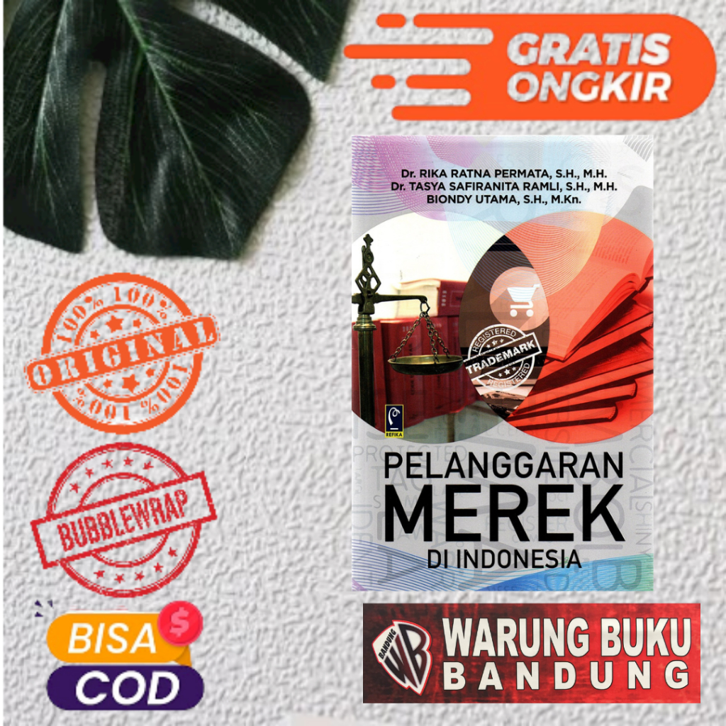 Jual BUKU PELANGGARAN MEREK DI INDONESIA - RIKA RATNA PERMATA | Shopee ...