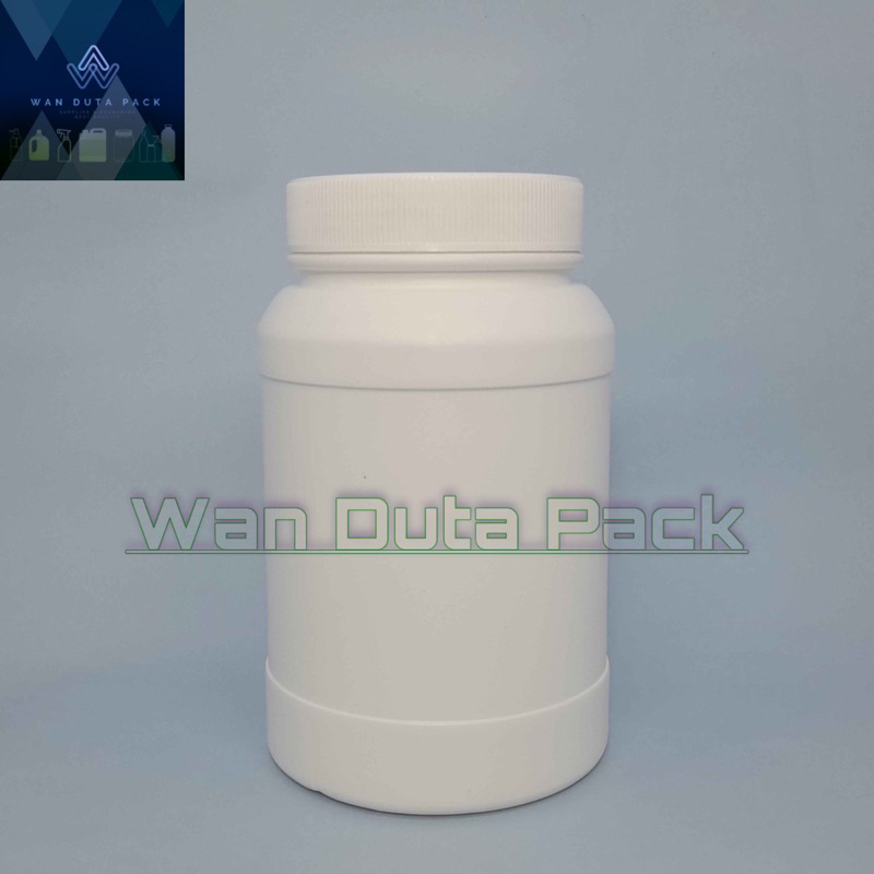 Jual Botol Kapsul | Botol Pot Lem Fox | Botol HDPE 500gr & 1000gr Tutup ...