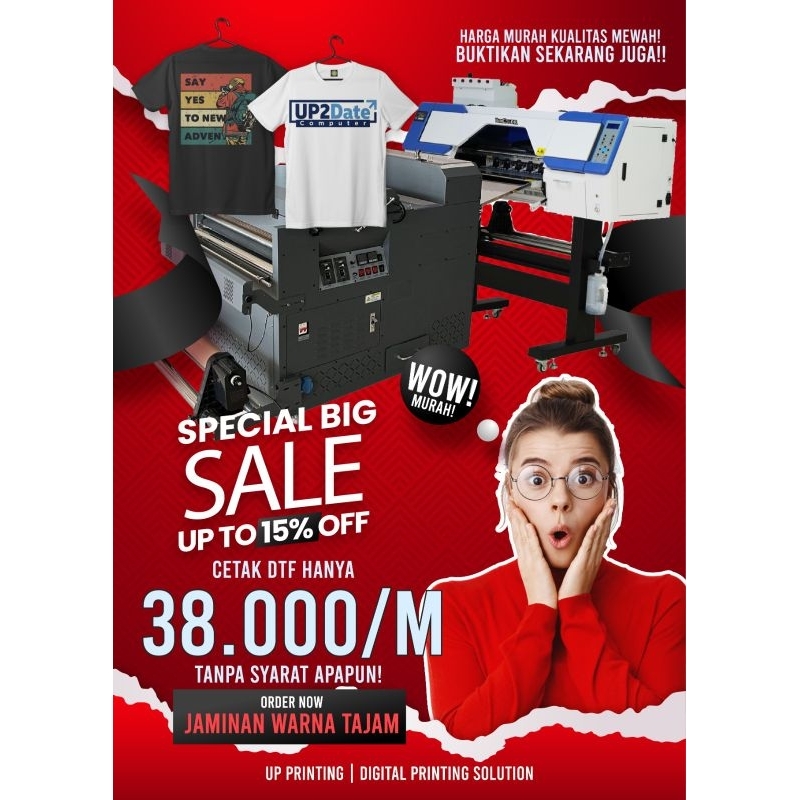 Jual Jasa Cetak Print Sablon DTF Meteran Full Warna / Sablon DTF Custom ... Jual Jasa Cetak Print Sablon DTF Meteran Full Warna / Sablon DTF Custom ...