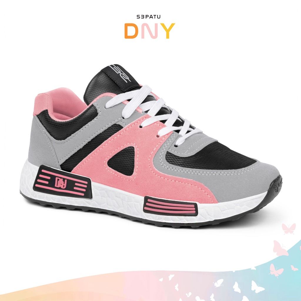Jual Sepatu DNY Sepatu Olahraga Wanita Spatu Sneakers Perempuan Sepatu ...