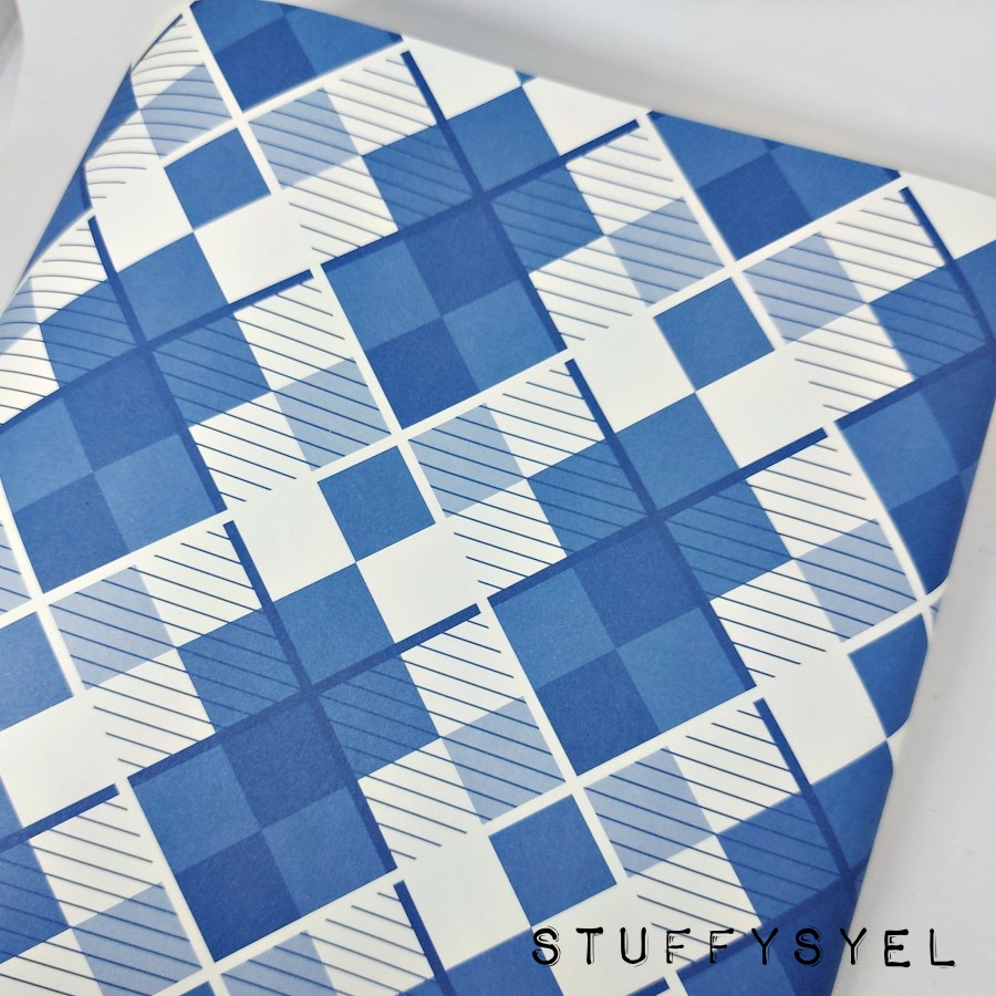 Jual Kertas Kado Sansan Wawa Motif Kotak Square Wrapping Paper Bungkus ...