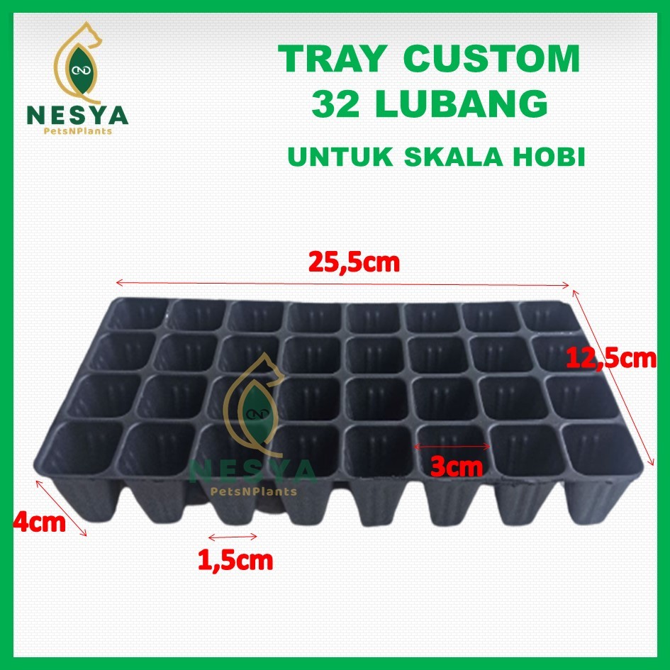 Jual Tray Semai Trai Semai Custom 32 Lubang - Potray Custom | Shopee ...