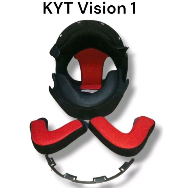 Jual (V1) Busa Set KYT Vision 1 || Busa Helm KYT Vision1 (Live ...