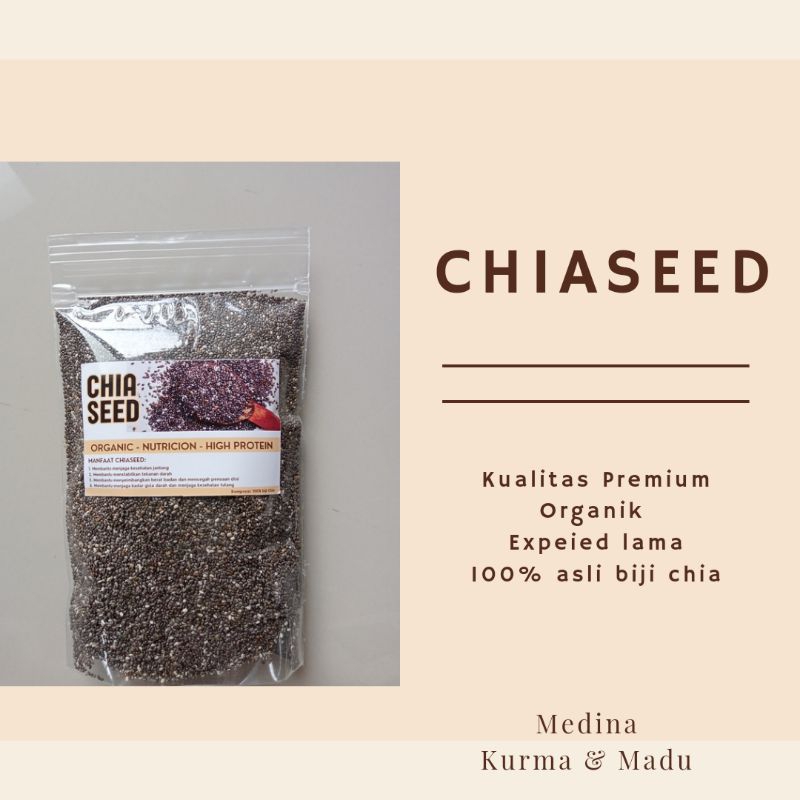 Jual Chia seed organik Mexico 1kg chiaseed premium | Shopee Indonesia