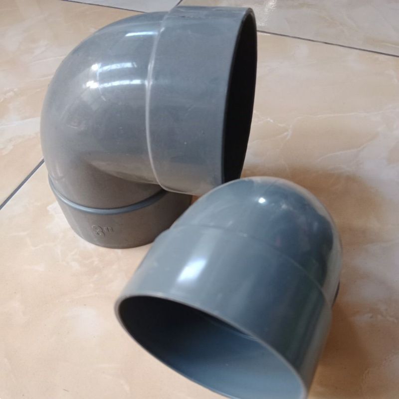 Jual FITTING KNEE / KENI / ELBOW / L PVC 3" DV MASPION | Shopee Indonesia