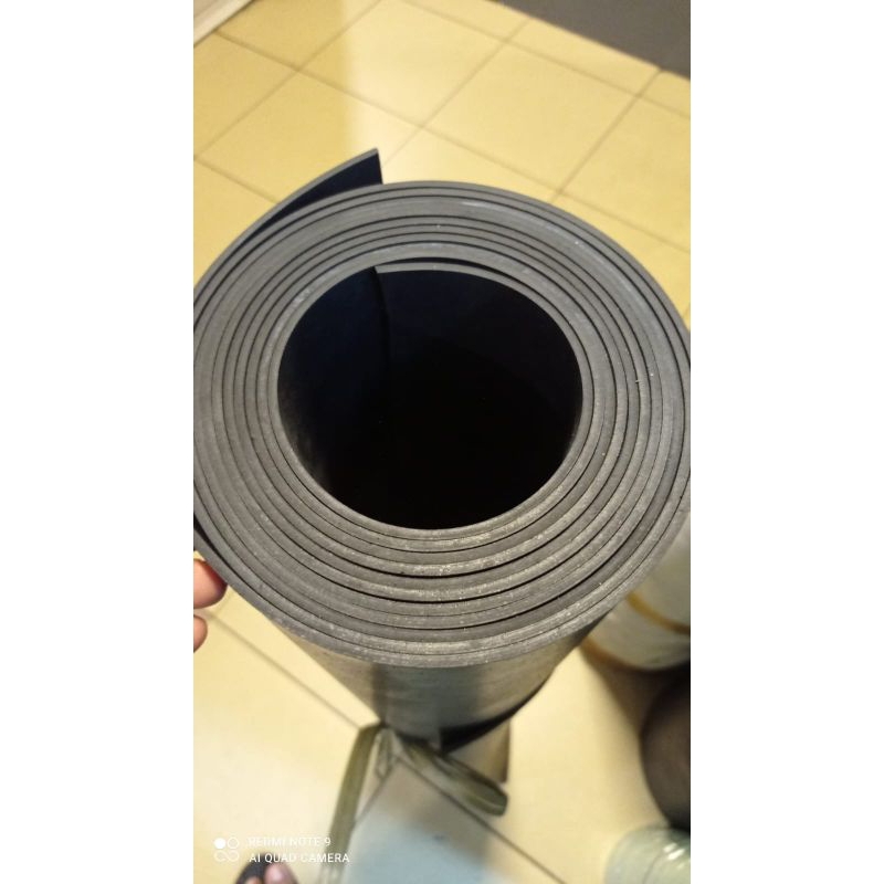 Jual Karet Hitam Lembaran Potongan Tebel 3mm x 50cm x 170cm | Shopee ...