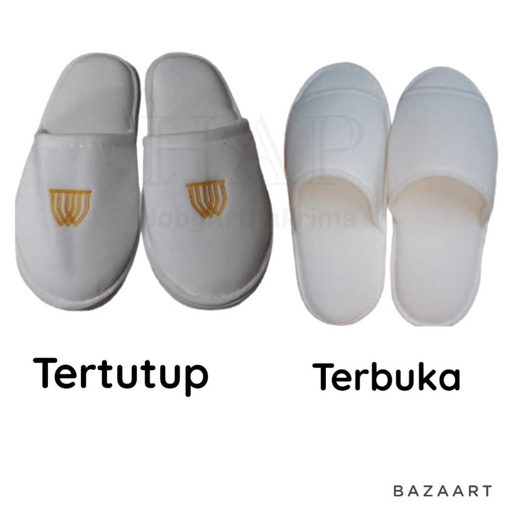 Jual Sandal/Slipper hotel bahan nilek model polos murah harga pabrik ...