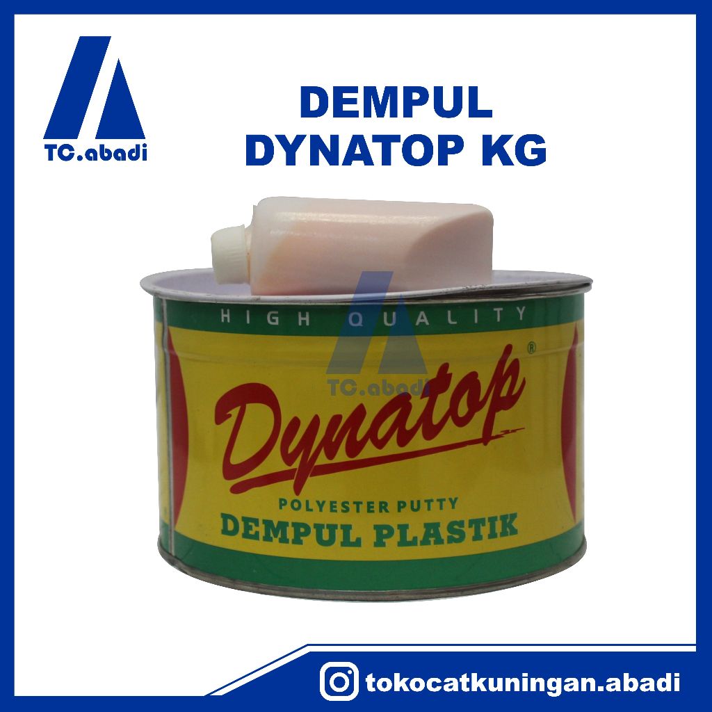 Jual DEMPUL DYNATOP 1Kg/ Dempul untuk Kayu, Plastik, Besi, Body Mobil ...