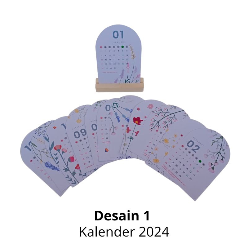 Jual Kalender 2024 Stand Gantungan Gantry Tabletop Board Hiasan Meja ...