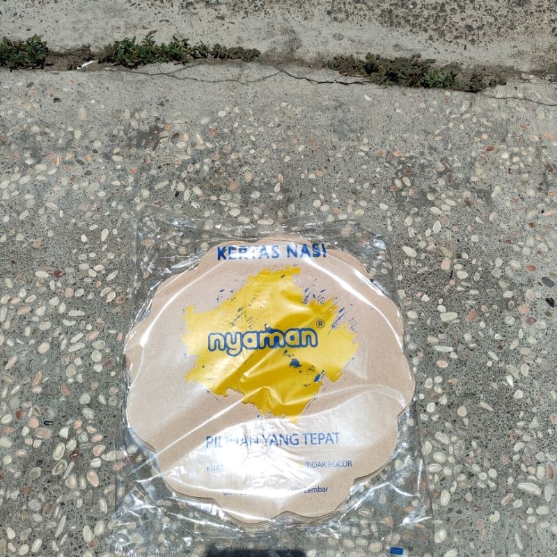 Jual Kertas Nasi Bunga Besar Diameter 25cm isi 100 lembar 180 lembar ...