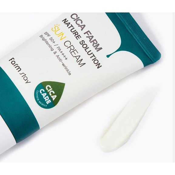 Jual FARMSTAY Cica Farm Nature Solution Sun Cream SPF50+ | Shopee Indonesia