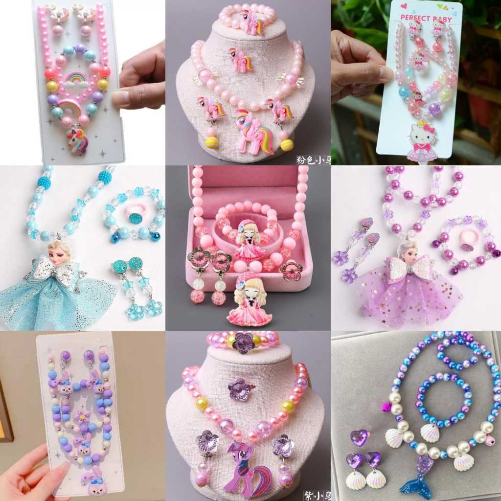 Jual [KIDSFASHIONKOLEKSI] Imported Premium Anak-anak Perhiasan Set ...