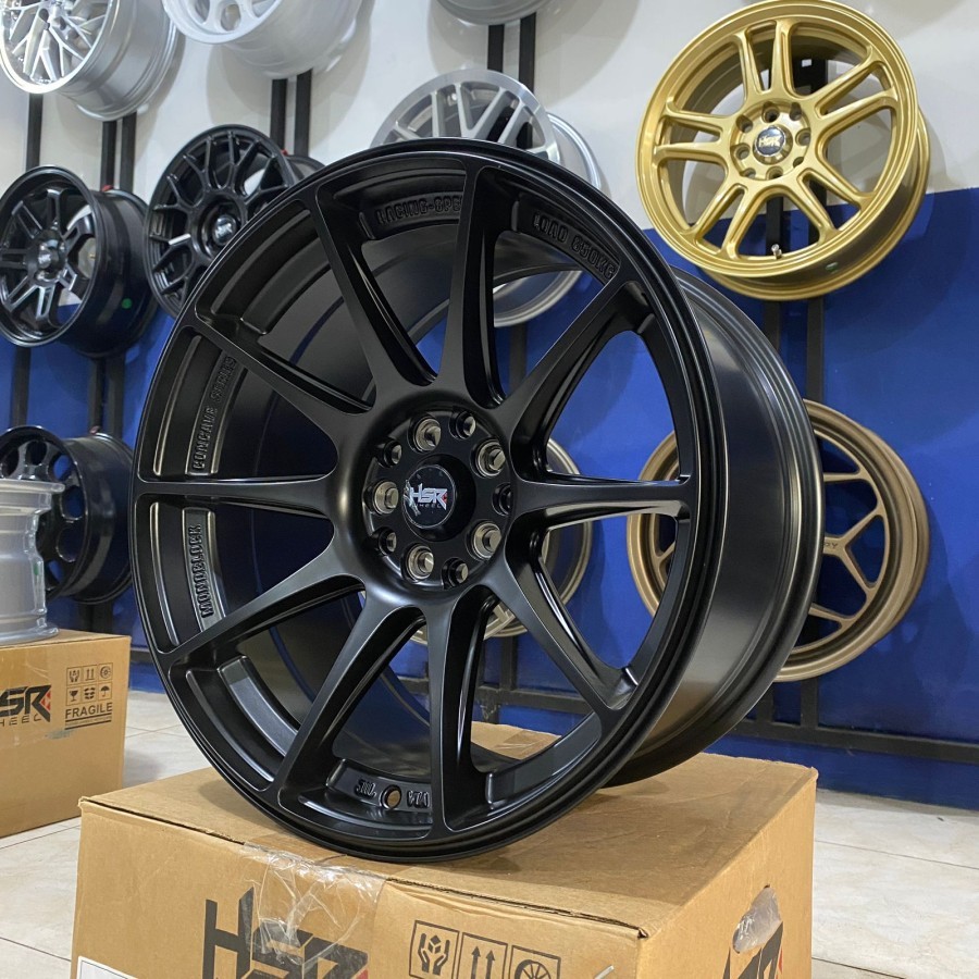 Jual Hsr Wheel Shinjuku Ring 17 Lebar 7,5/9 Lobang Baut 5 Et38/28 Toko Velg Mobil Surabaya ...