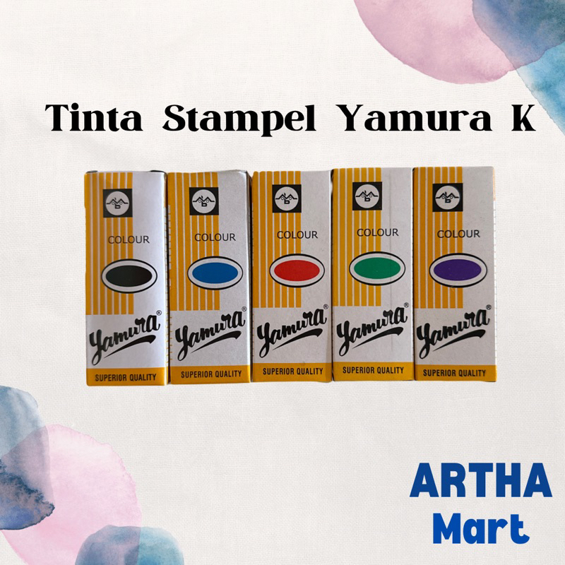 Jual YAMURA - Tinta Stampel Kecil 27 cc - Pcs | Shopee Indonesia