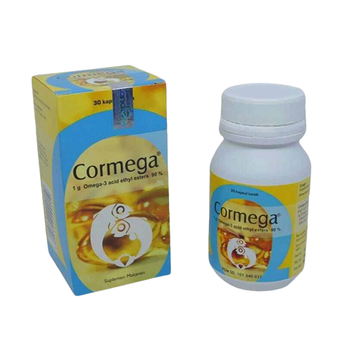Jual Cormega Kapsul suplemen minyak ikan isi 30 | Shopee Indonesia
