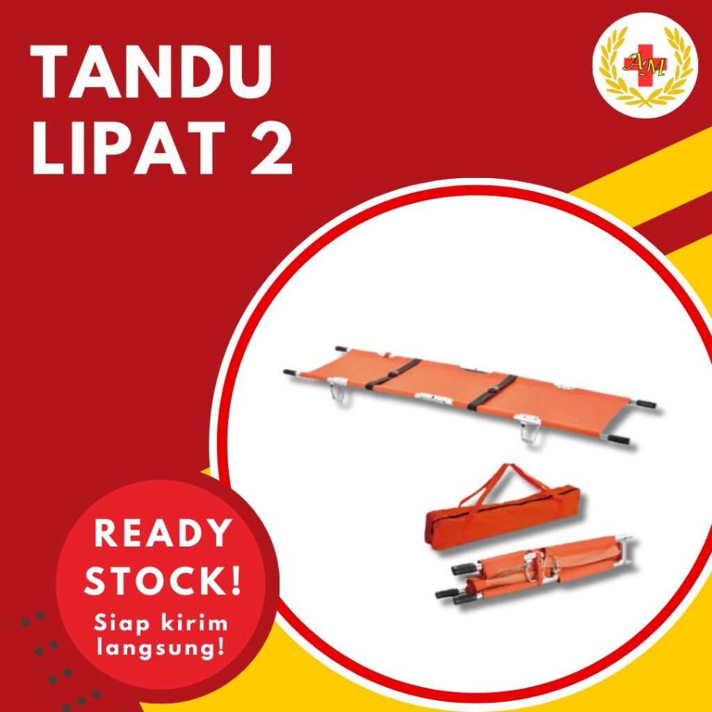 Jual Tandu Lipat 2 Stretcher Lipat 2 Alat P3K UKS Darurat | Shopee ...