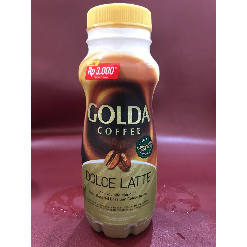 Jual Golda Dolce Latte 200ml - Minuman Rasa Kopi Latte Golda | Shopee ...