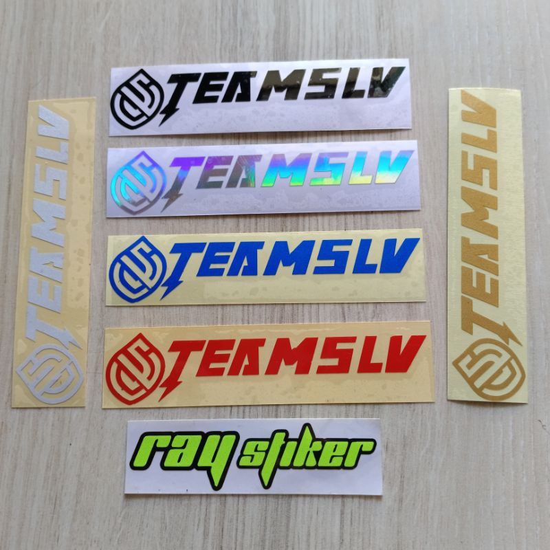 Jual STIKER CUTTING TEAMSLV V2 | Shopee Indonesia