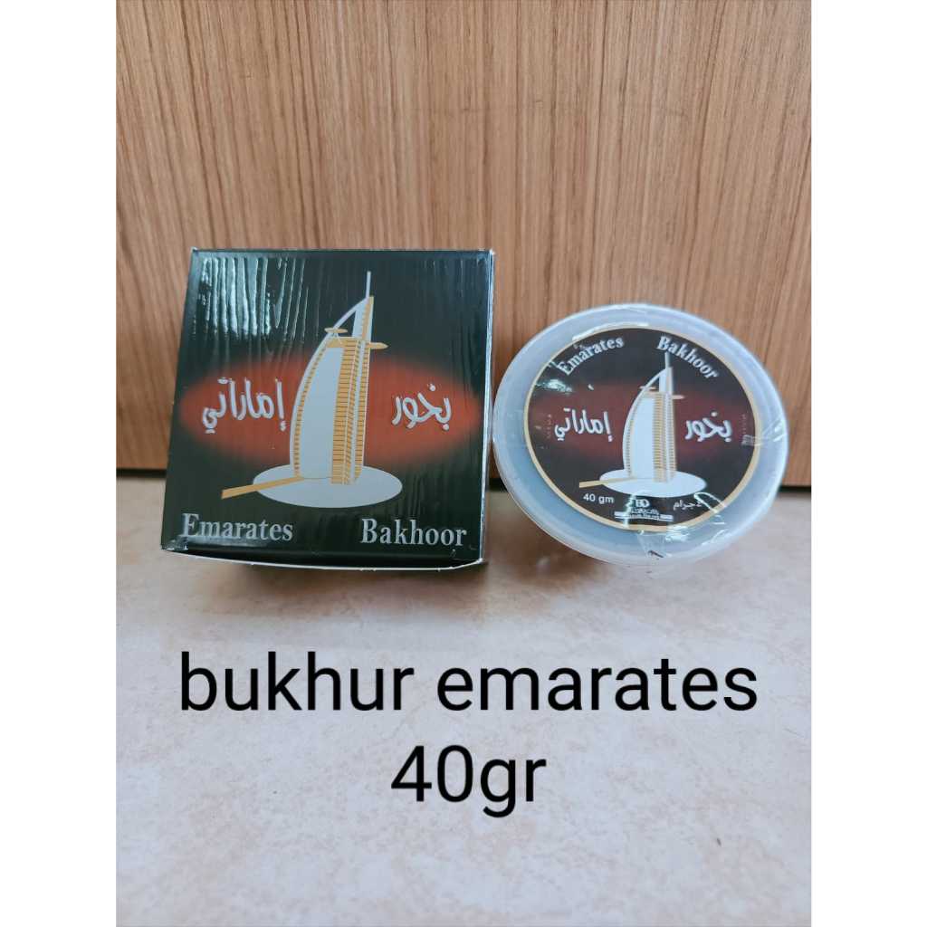 Jual bukhur emirates bukhur emarates bukhoor emirates 40gr | Shopee ...