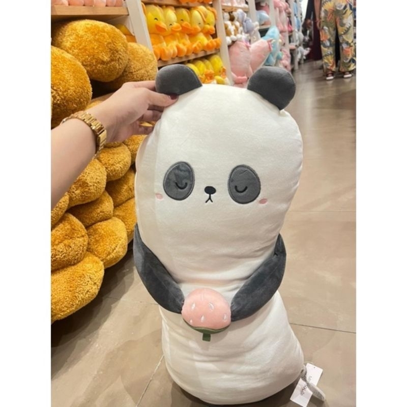 Jual MINISO BONEKA SERIES PANDA SOFT PILLOW 27.5INC | Shopee Indonesia