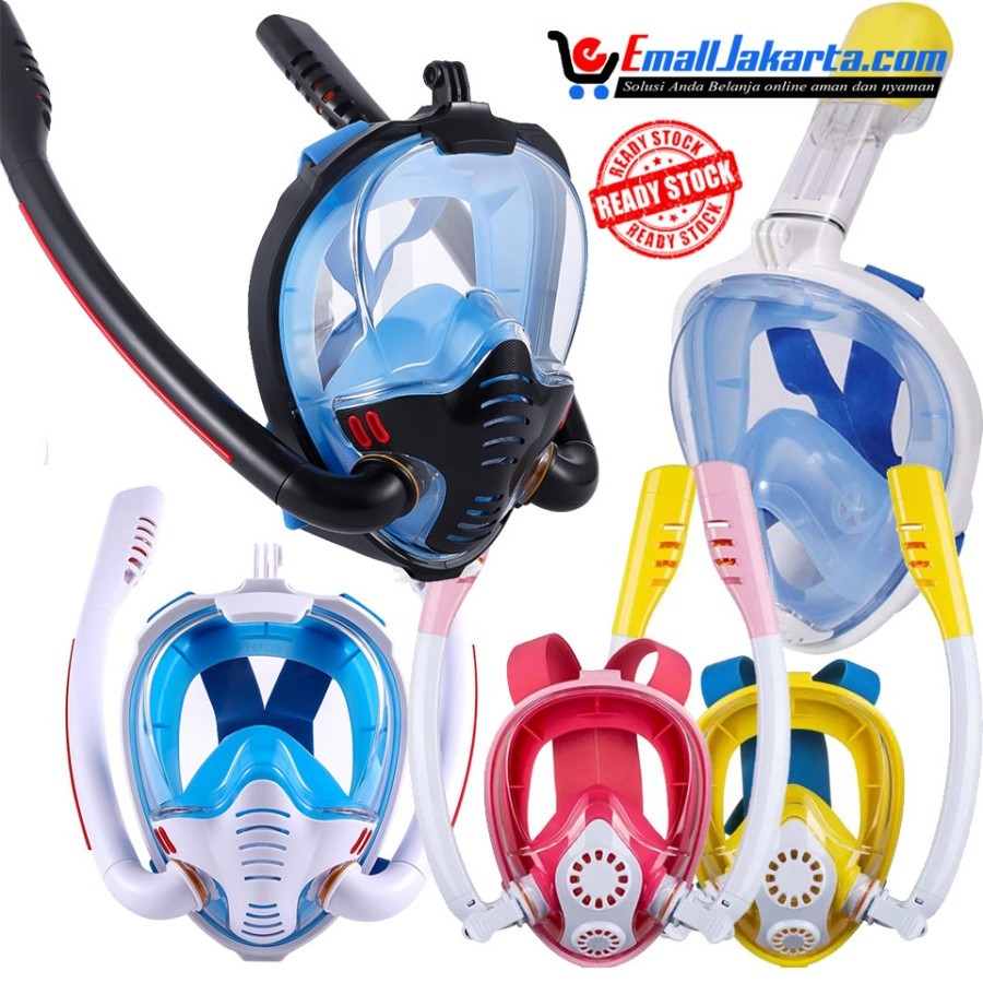 Jual Snorkel Snorkeling kacamata selam Snorkle snorkling Diving Mask ...