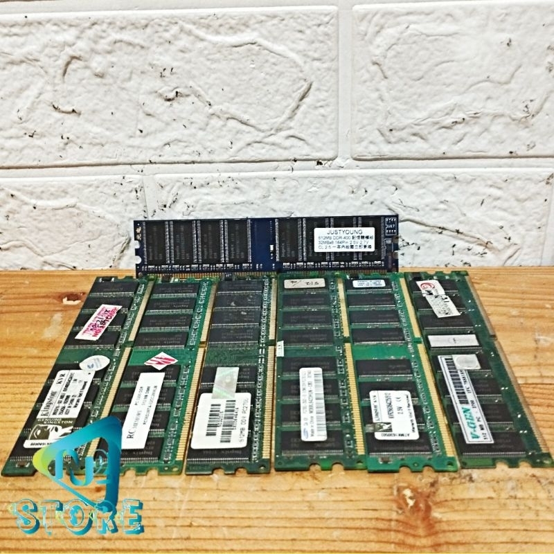 Jual MEMORY RAM PC KOMPUTER DDR 1 512MB | Shopee Indonesia