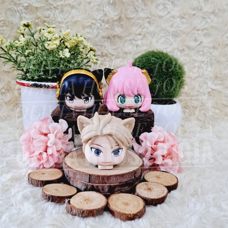 Jual Action Figure Anya Spy X Family Set Satuan Chibi Standing Cake ...