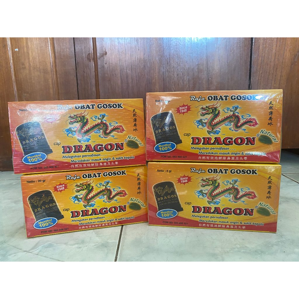Jual Dragon Menthol Obat Gosok (PER BOX) | Shopee Indonesia