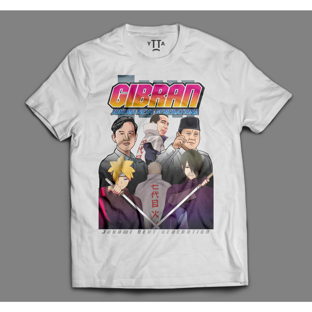 Jual KAOS GIBRAN PRABOWO - JOKOWI NEXT GENERATION - BAJU PILRES 2024 ...