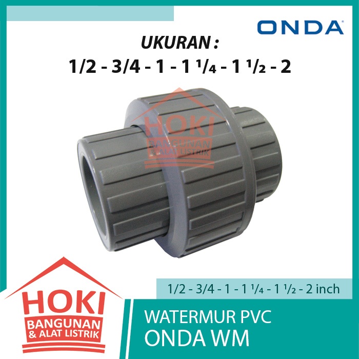 Jual WATERMUR PVC ONDA WM Water Mur 1/2" - 3/4" - 1" - 1 1/4" - 1 1/2 ...