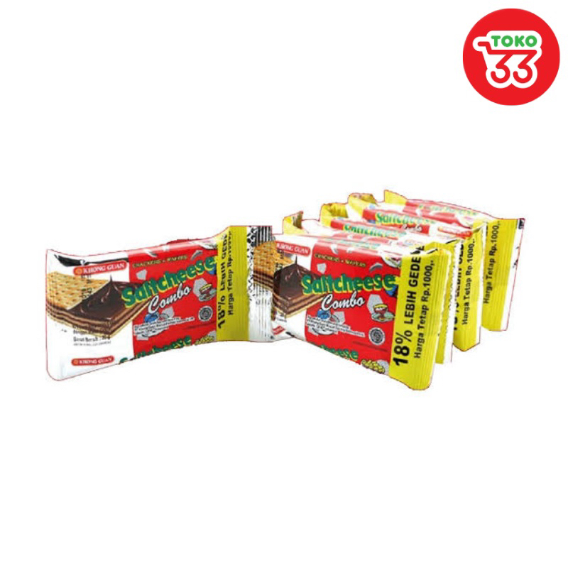 Jual Khong Guan Saltcheese Wafer Combo 10 sachet | Shopee Indonesia