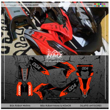 Jual DECAL KLX BF FULLBODY (022) DEKAL STIKER KLX 150 BF/G/L/SE/NEW ...