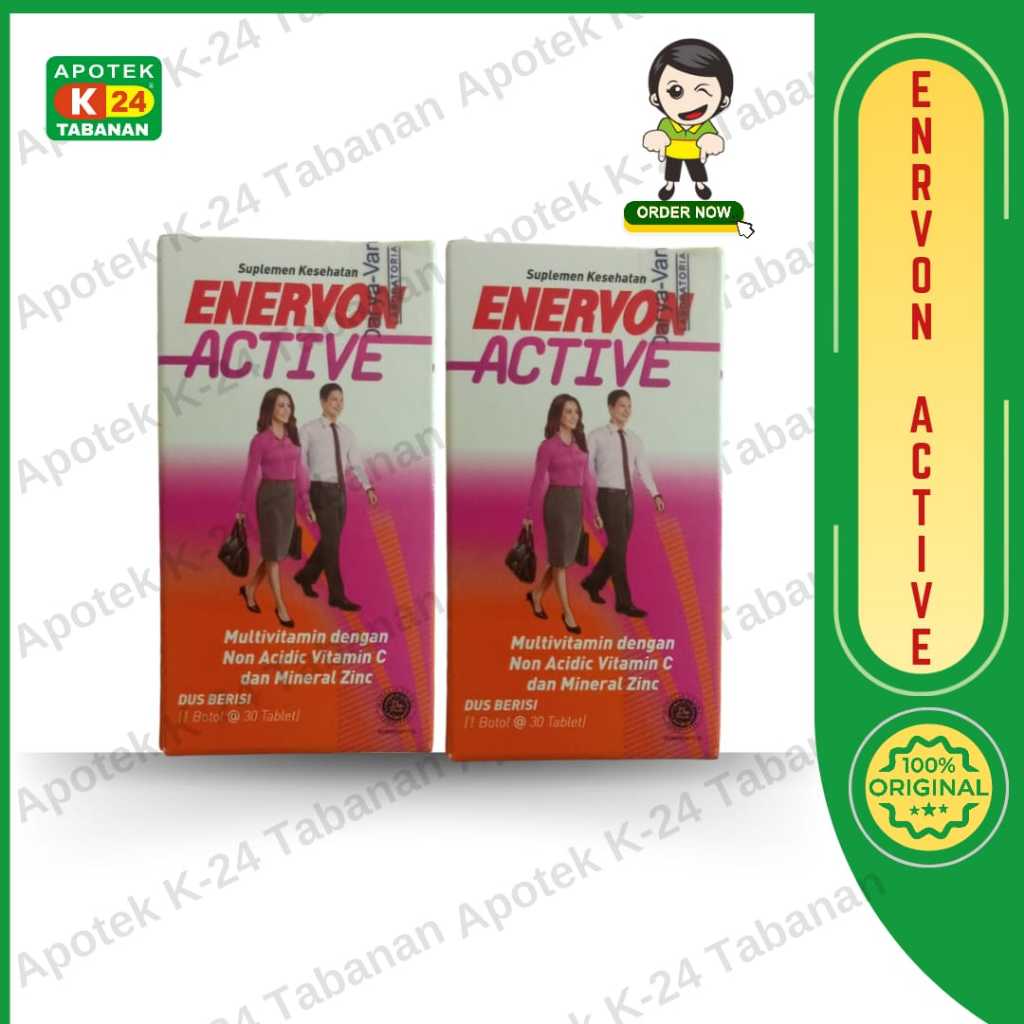 Jual ENERVON ACTIVE TABLET 30S | Shopee Indonesia