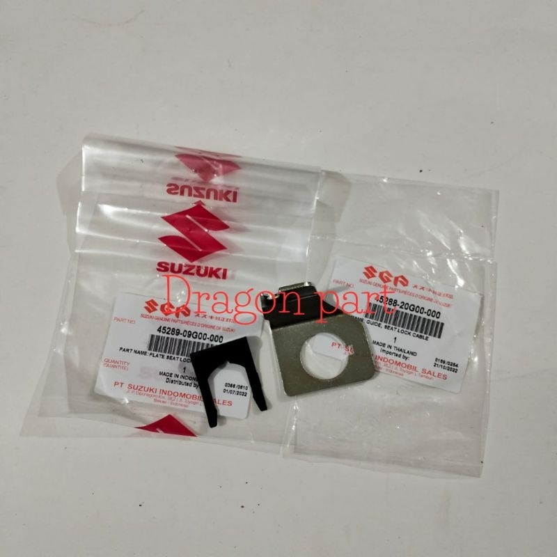 Jual breket kabel jok dan penjepit kunci suzuki SATRIA HIU original sgp ...