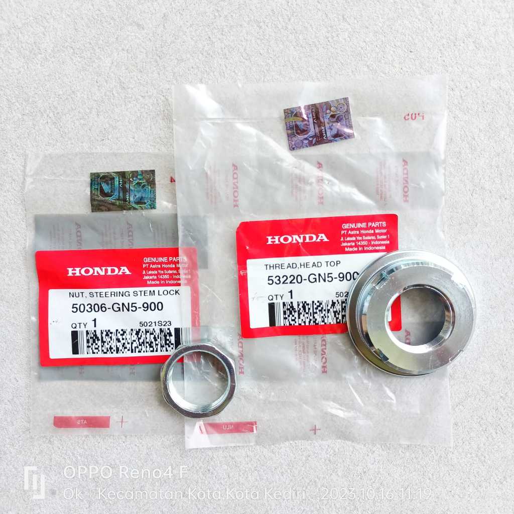Jual Mur Setelan Steering-Komstir-Comstir BeAT-Vario ADV-PCX Forza Ori ...