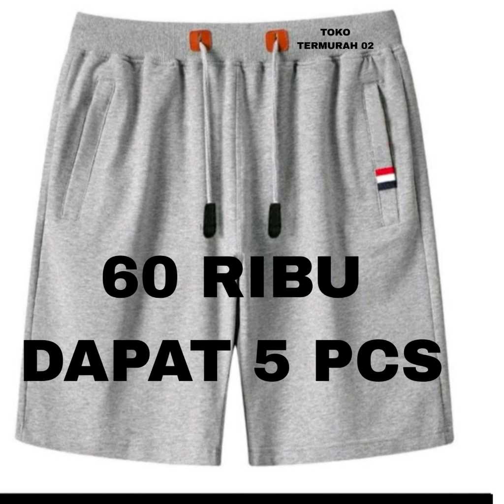 Jual PROMO AKHIR TAHUN!! CELANA SANTAI PENDEK PRIA DEWASA BEBY TRY 60 RB DAPAT 5 PCS/ CELANA ...