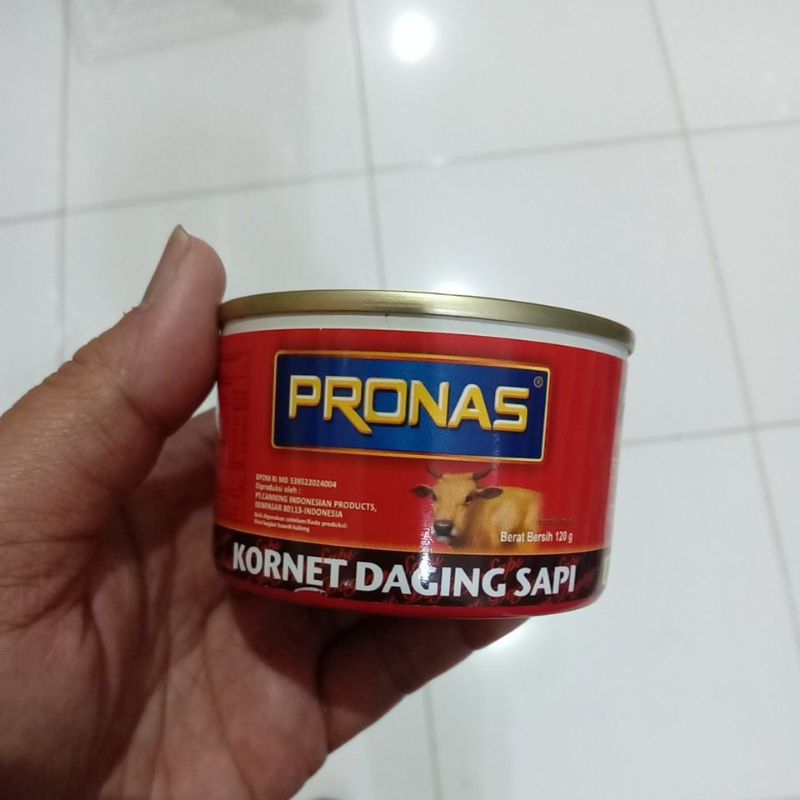 Jual Mahbubah - Pronas 120 g Kornet Daging Sapi Kaleng | Shopee Indonesia