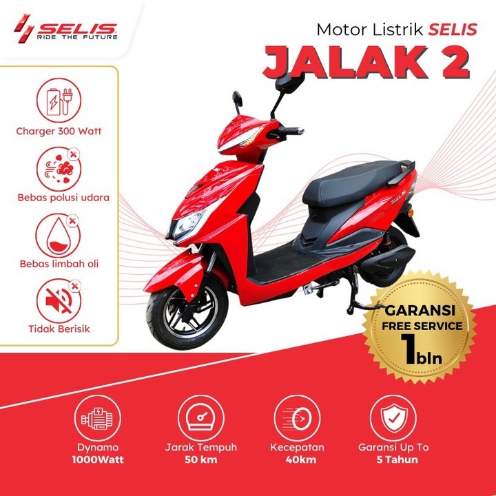 Jual Motor Listrik Selis Type Jalak 2 | Shopee Indonesia