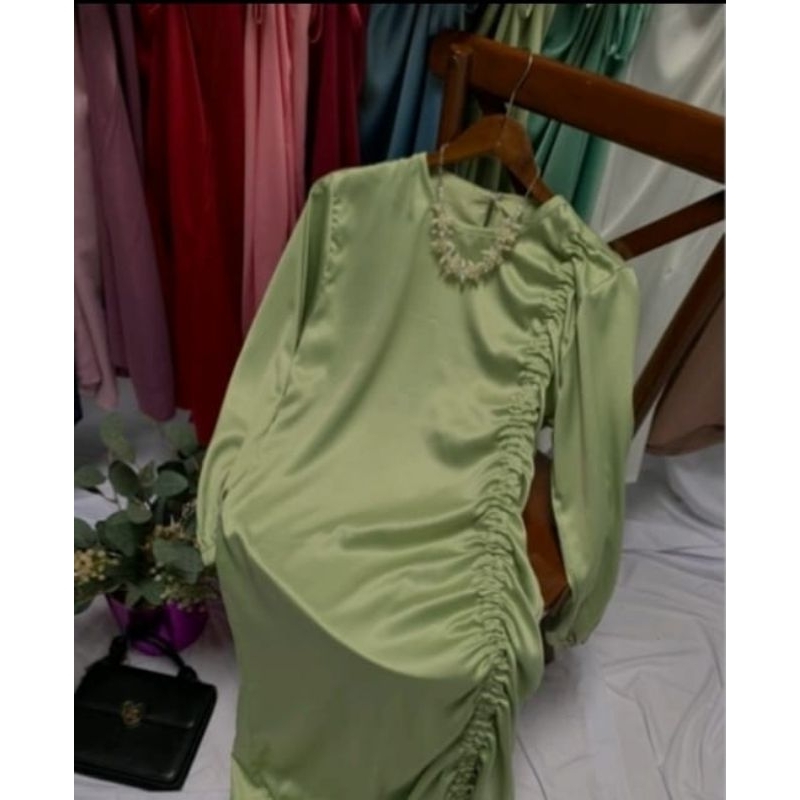 Jual Gamis Pesta Mewah Elegan Gamis Dewasa Dress Remaja Kekinian ...