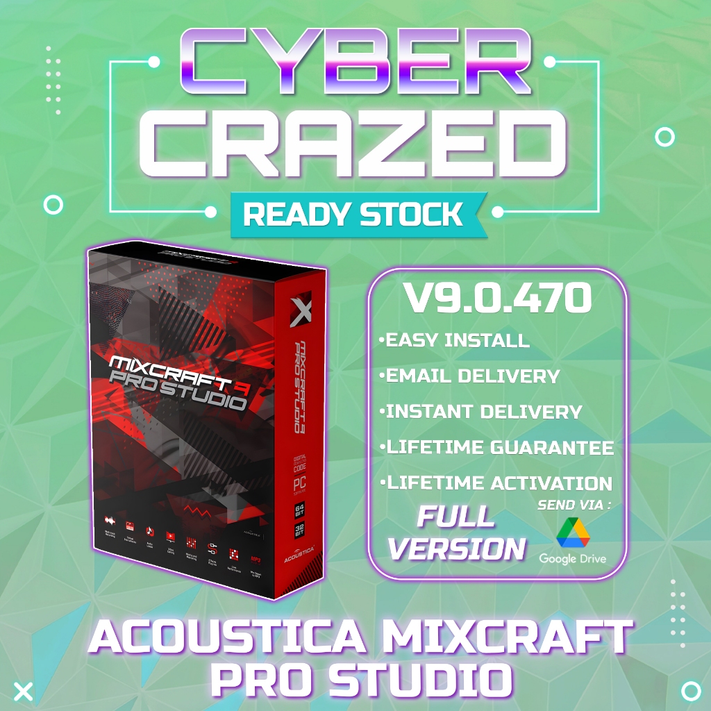 Jual Acoustica Mixcraft Pro Studio v9.0.470 Full Version (Versi Terbaru ...
