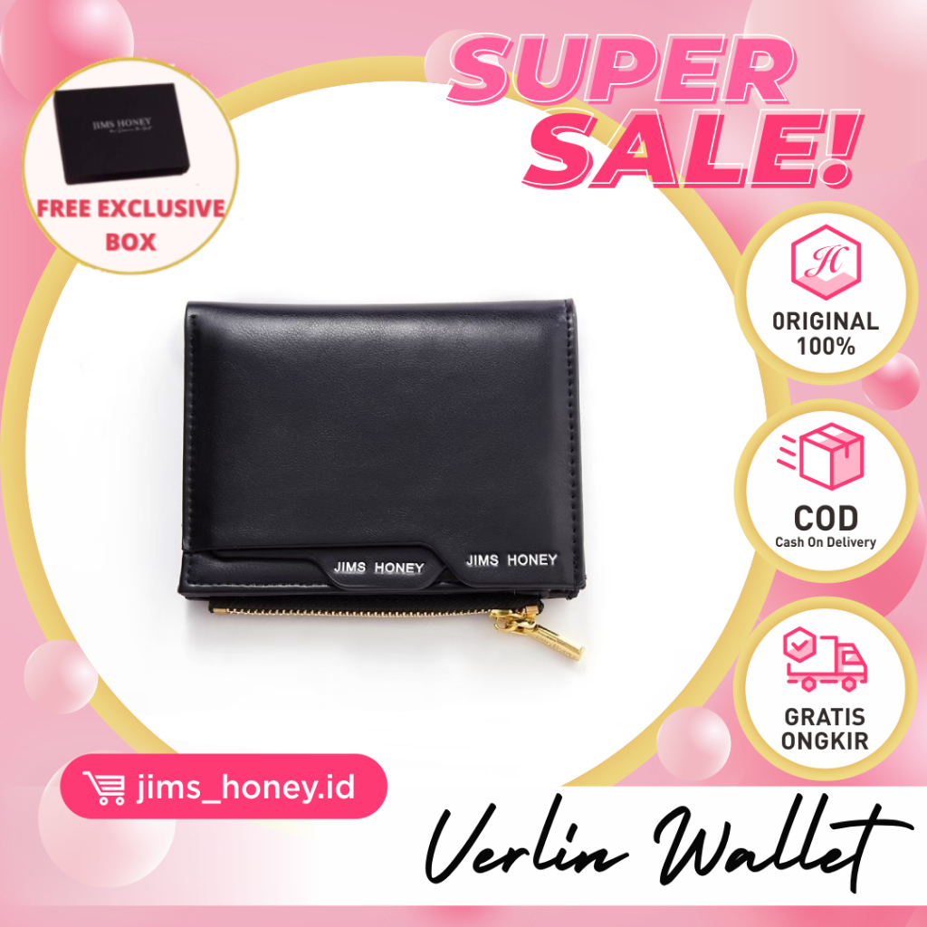 Jual VERLIN WALLET JIMS HONEY Dompet Wanita Cewek Kartu Mini Kecil Keren JH Ori Murah Jimshone ...