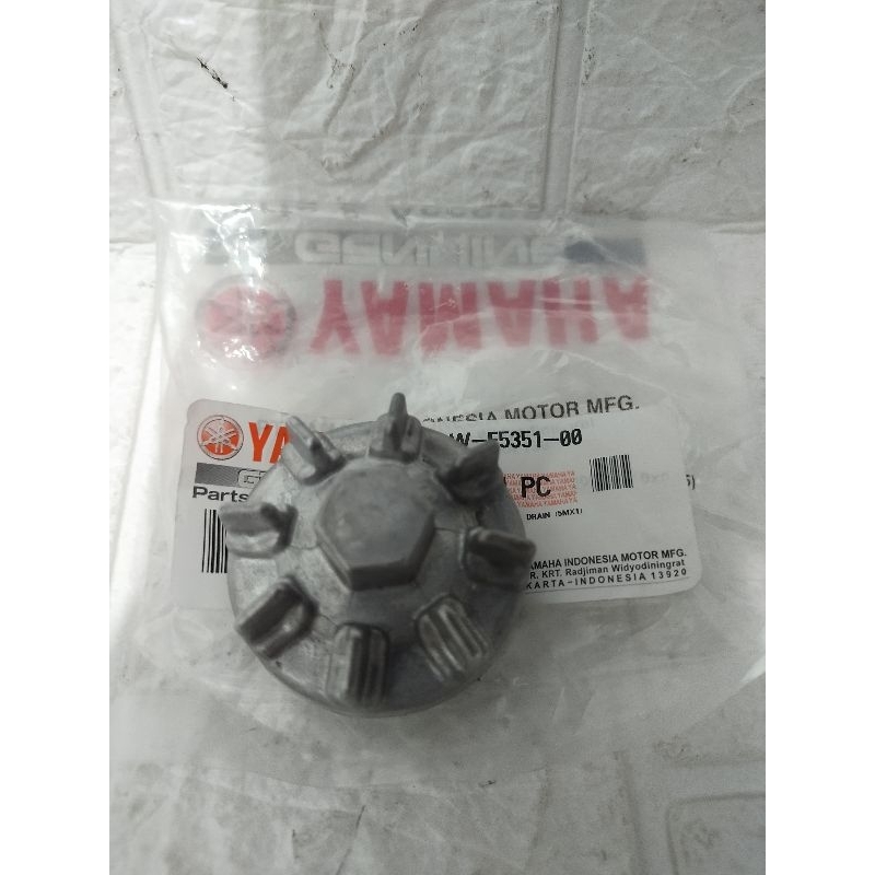 Jual Tutup Filter Oli Bawah+Karet Oring Yamaha Mio Sporty Mio Soul (5LW ...